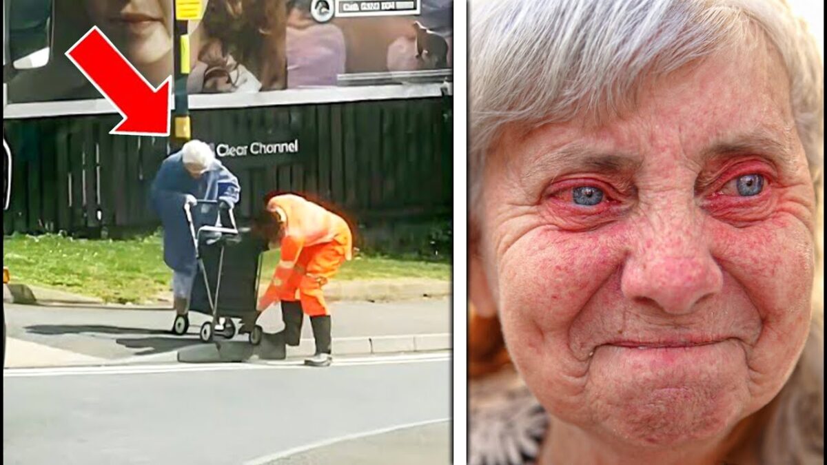 Garbage Man Notices Elderly Woman's Missing Trash, Enters Her House And ...
